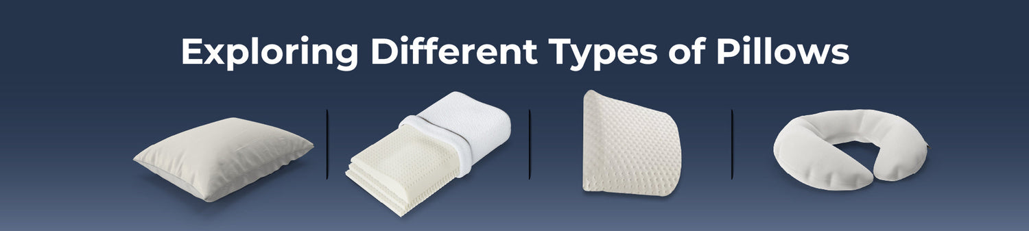 Types of Pillows & Their Uses – Find Your Perfect Match – Thomsen India